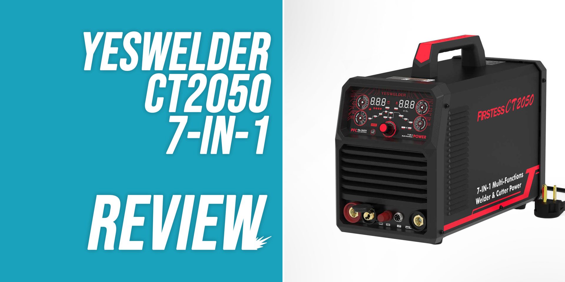 YesWelder FIRSTESS CT2050 Review [Updated for 2023] - WeldingWatch